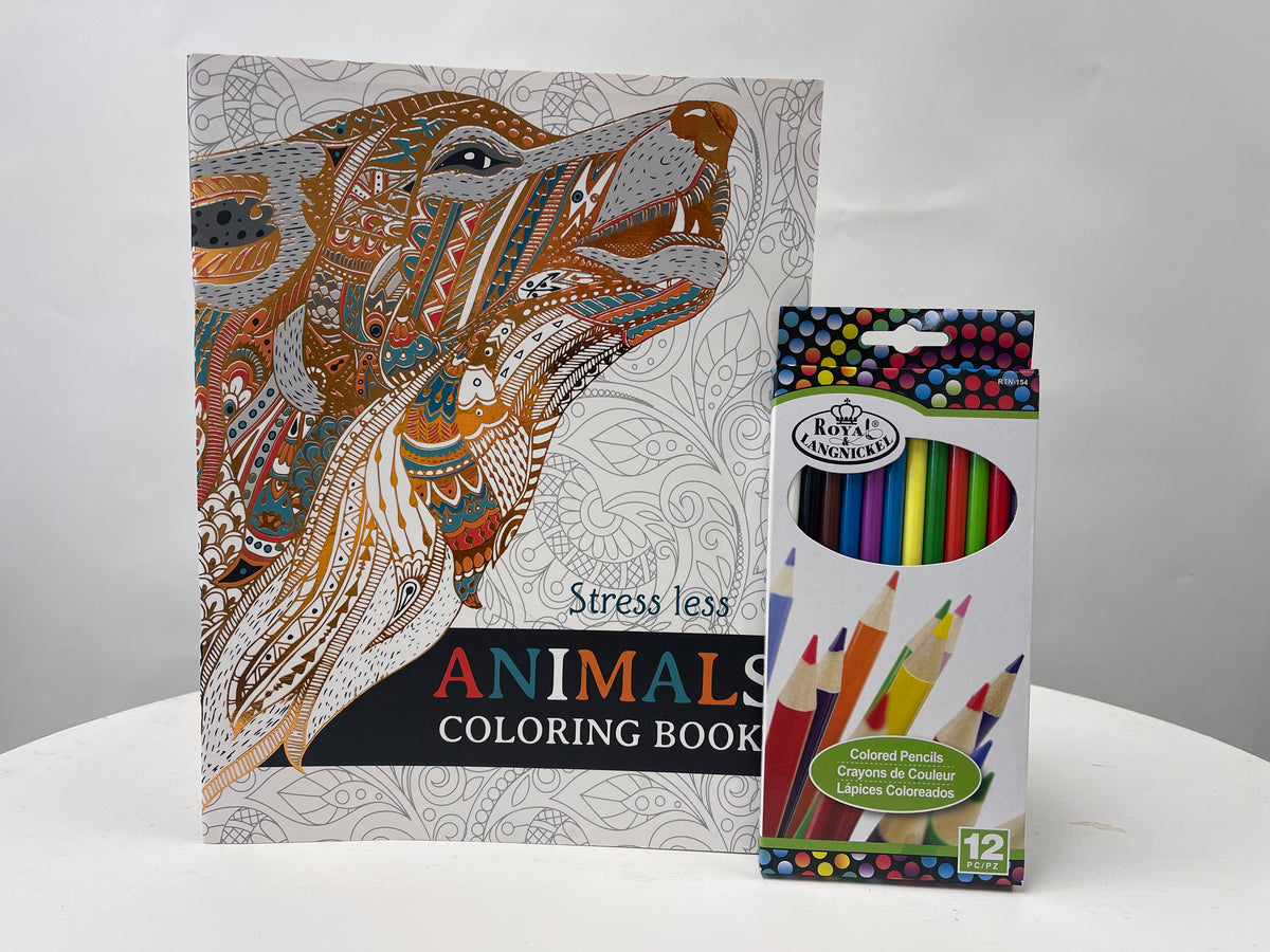 coloring book kit (calm & mindfulness) – Lindy Art